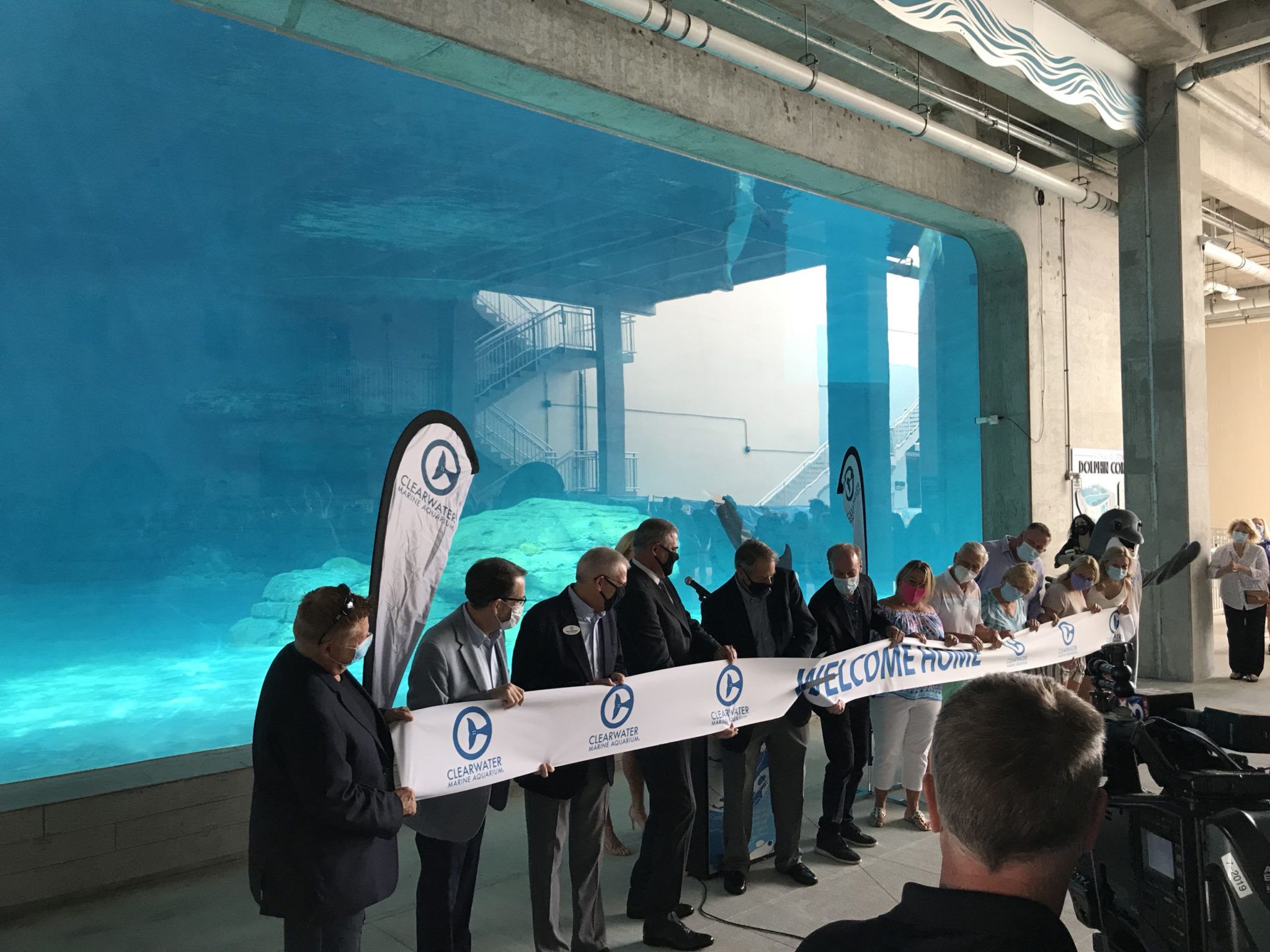 Clearwater Marine Aquarium unveils Winter the Dolphin’s new home ...