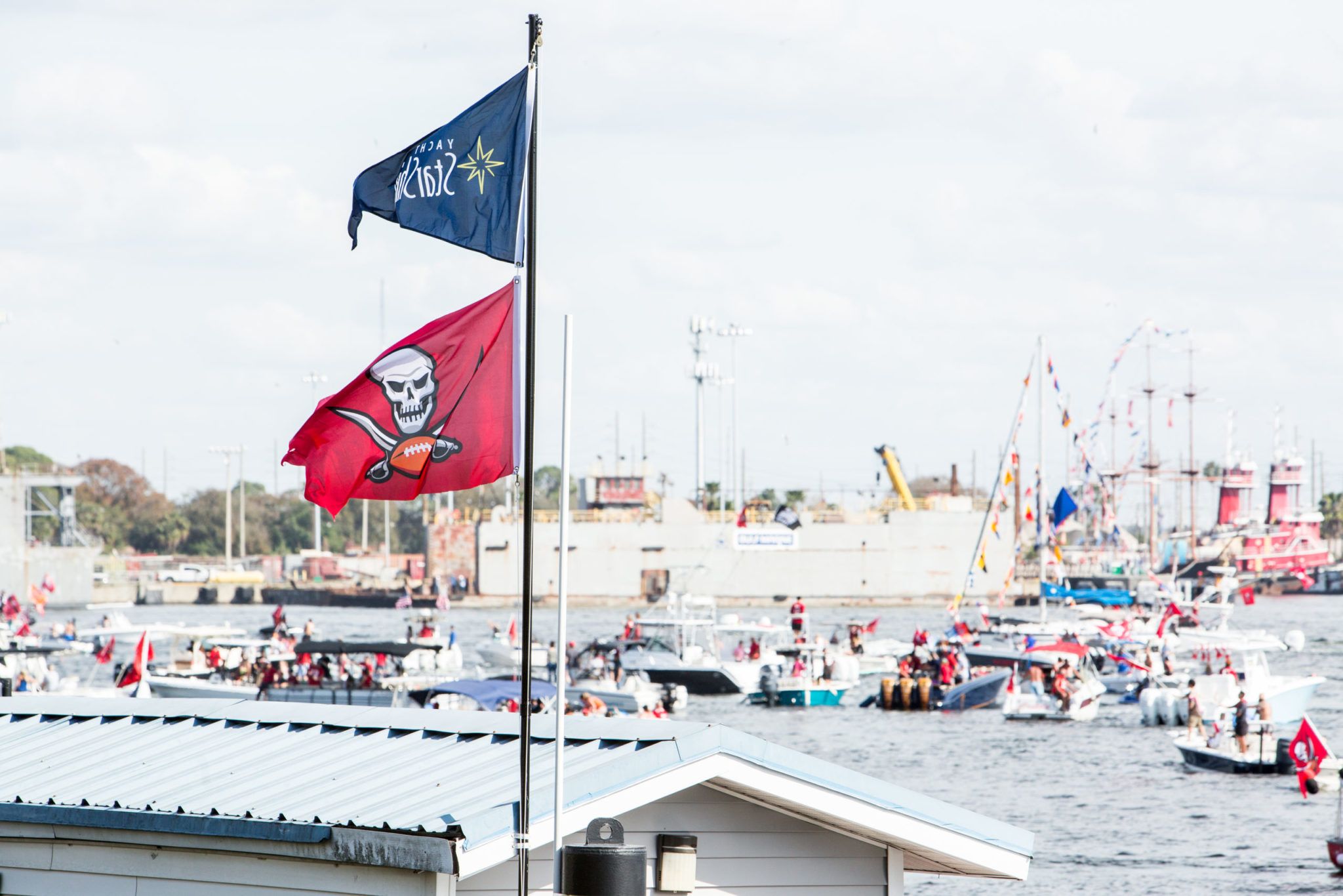 Tampa Bay Buccaneers Super Bowl Boat Parade Pictures