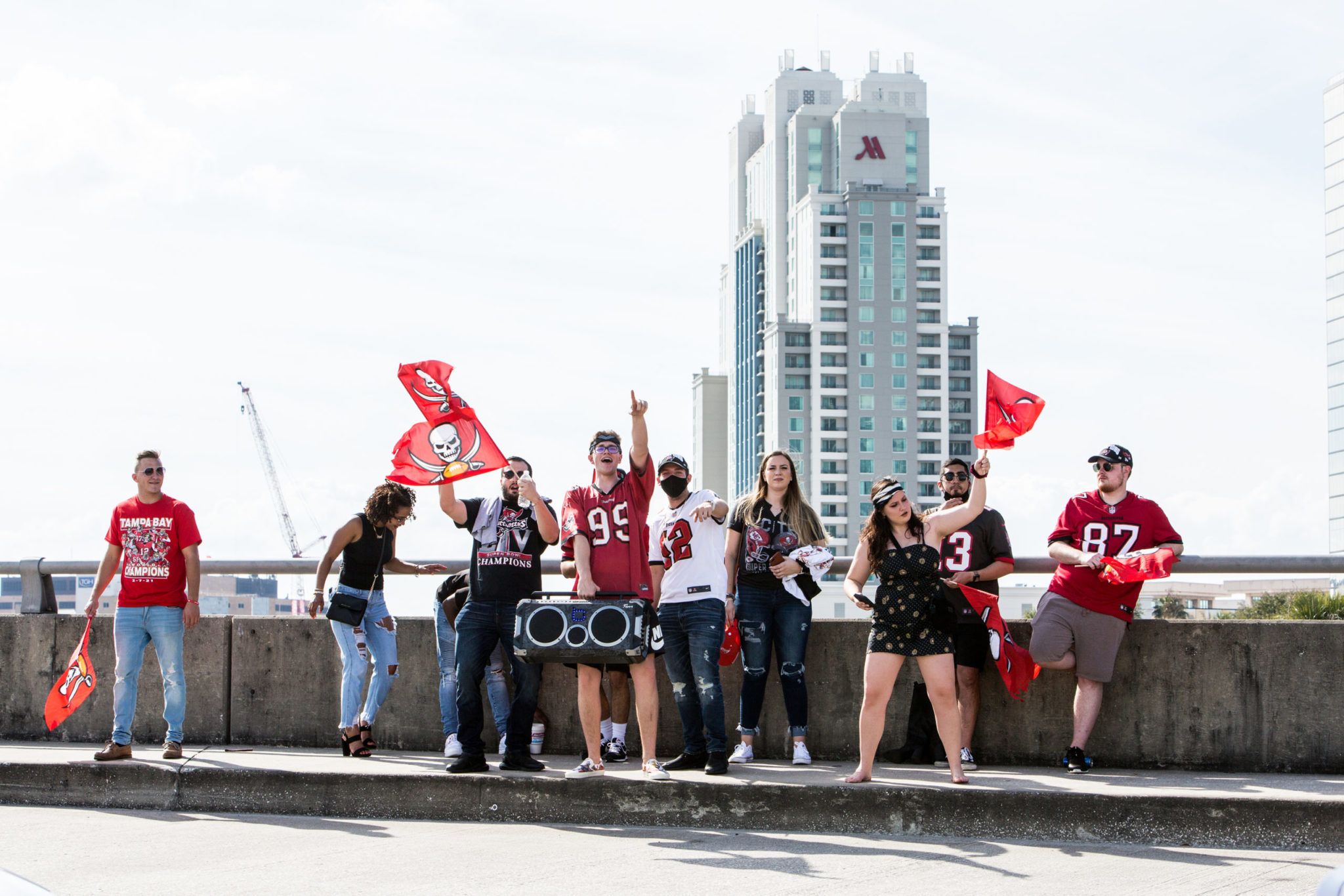 Tampa Bay Buccaneers Super Bowl Boat Parade Pictures
