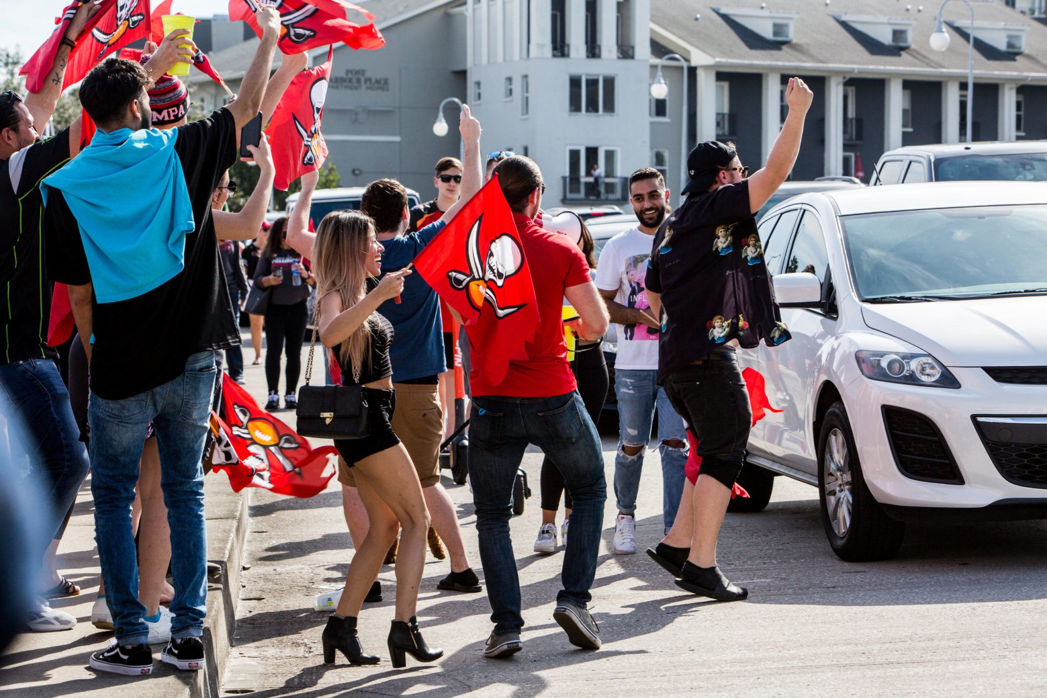 Tampa Bay Buccaneers Super Bowl Boat Parade Pictures