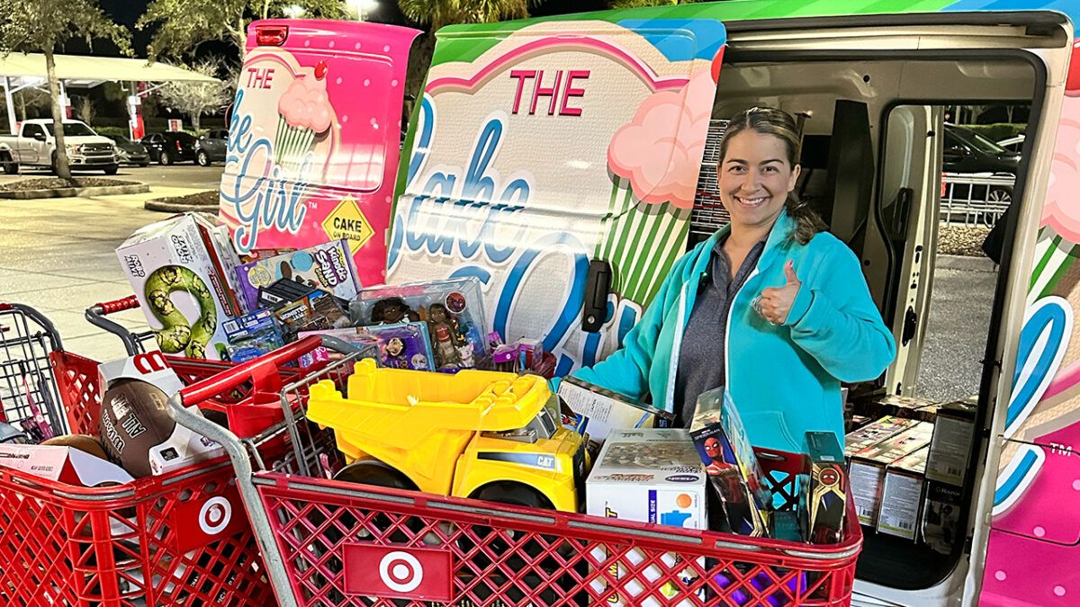The Cake Girl's "Fill the Van" initiative delivers holiday magic to 250 ...