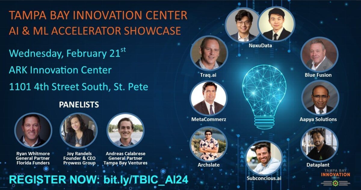 AI accelerator program to christen Tampa Bay Innovation Center’s new ...