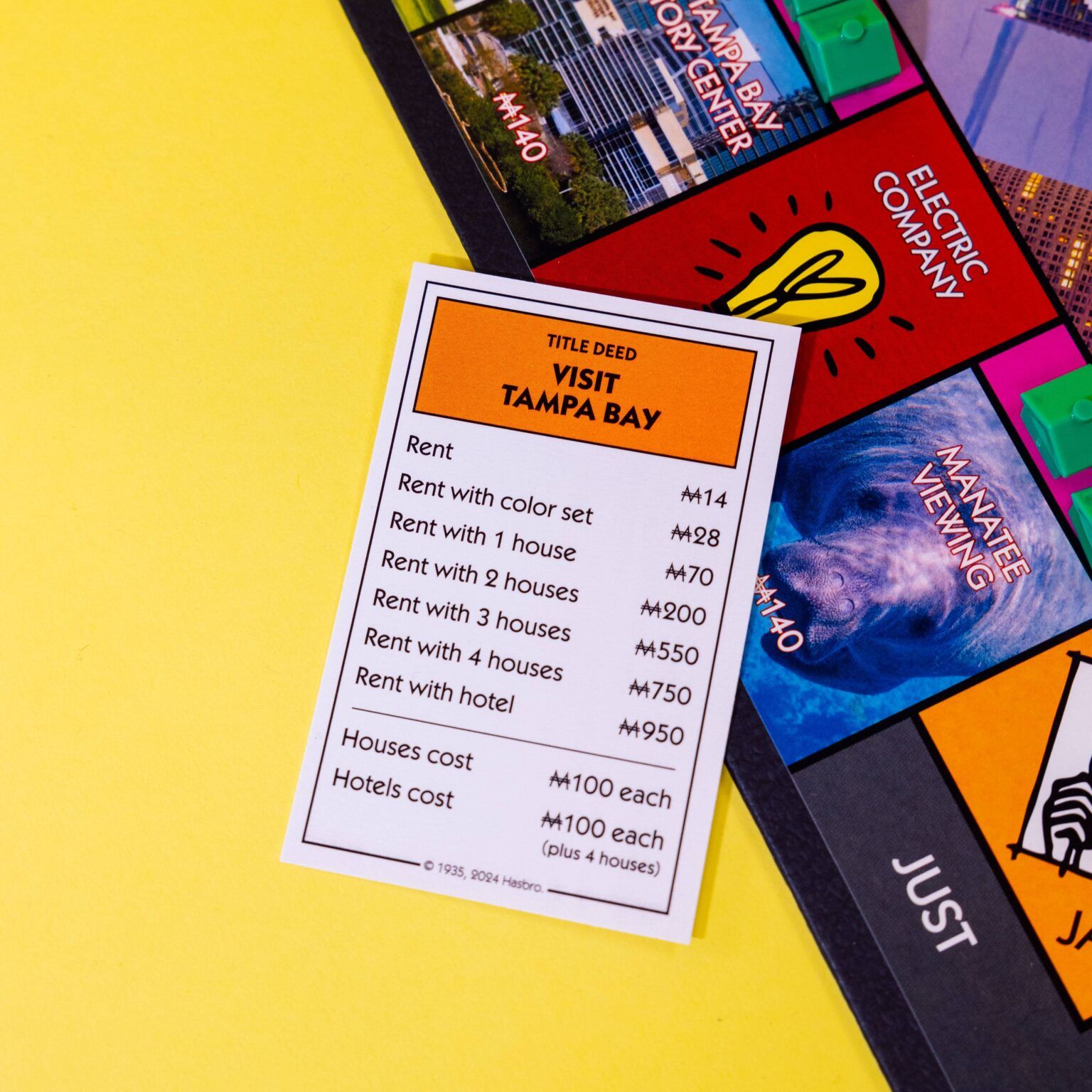 The Good Life: Visit Tampa Bay's Monopoly game (PHOTOS) - Tampa Bay ...