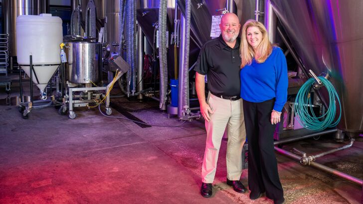The love story of Mike and Leigh Harting of 3 Daughters Brewing | TBBW